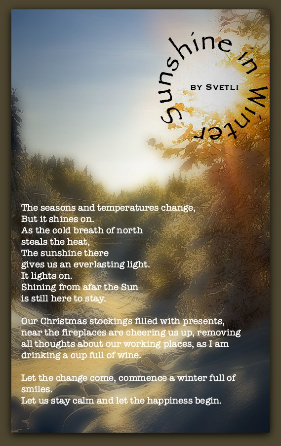 Winter Poems | Some Warmth In The Season Of Cold