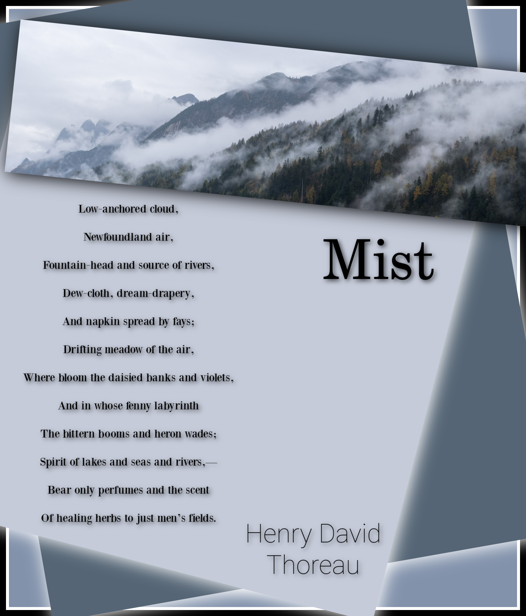 Mist | Nature Poems