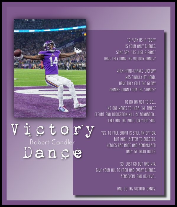 Victory Dance-Robert Candler | Celebrating The Power Of Sports