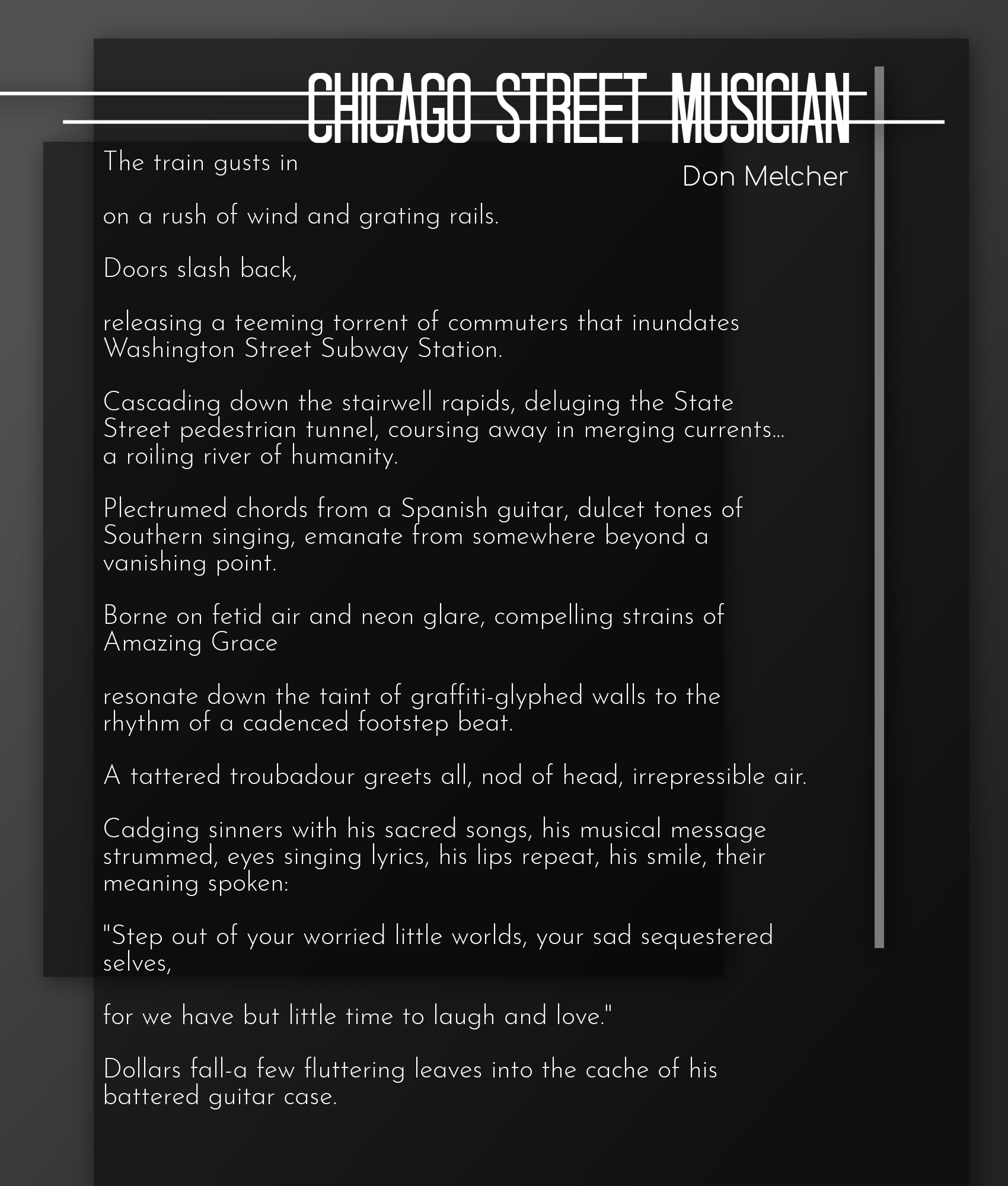 Poem Of The Day | Poetry For All Seasons and Emotions