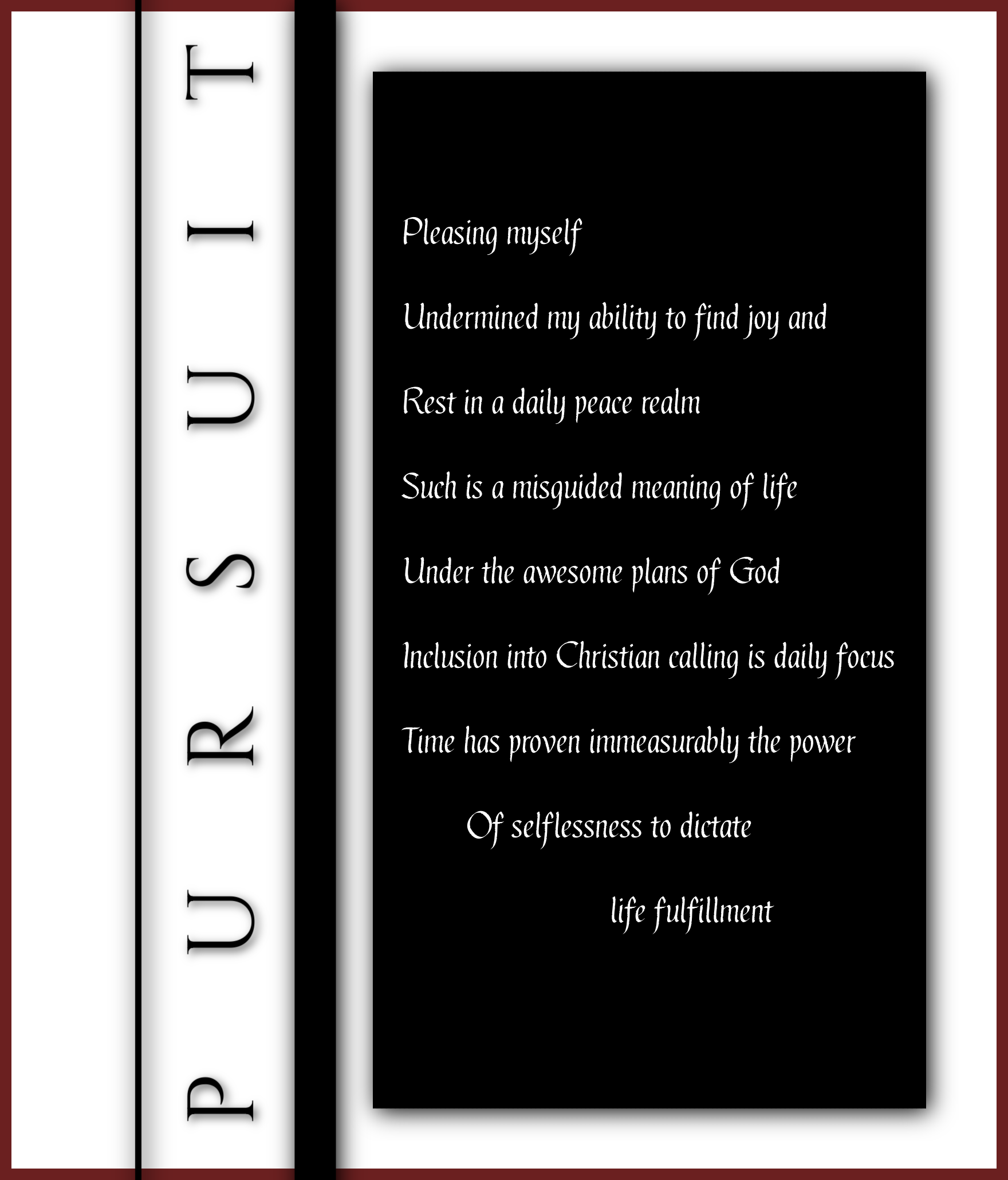 Acrostic Christian Poetry | Short In Length, Long In Inspiration