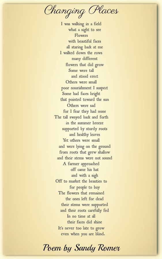 Changing Places | Inspirational Poems