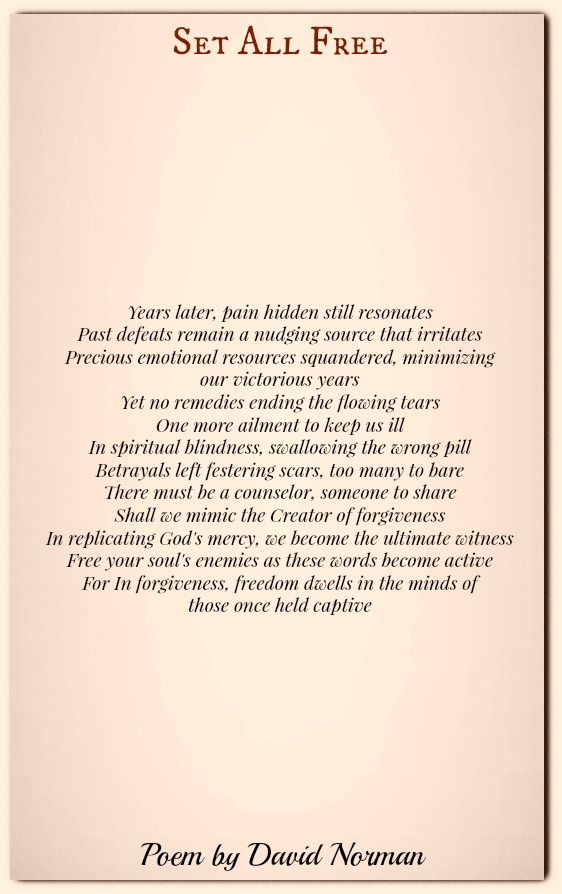 Set All Free | Life Poems