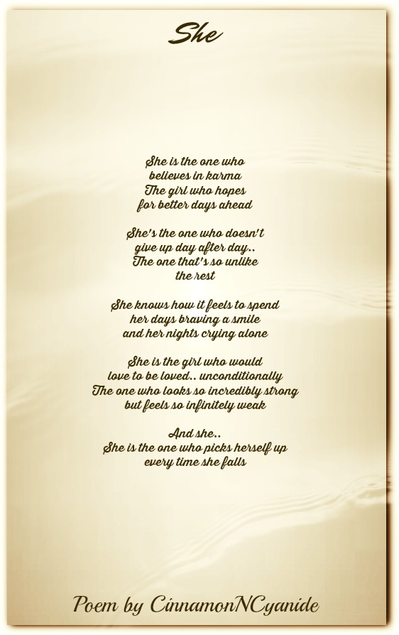 She | Inspirational Poems