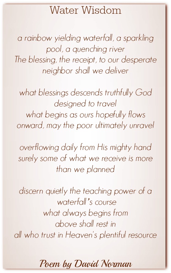 Water Wisdom | Nature Poems